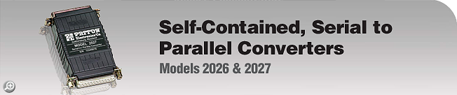 Patton Models 2026 & 2027 Self-Contained, Serial to Parallel Converters