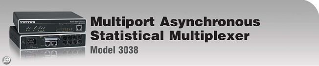 Patton IpStatMux™ Model 3038 Managed Multiport RS-232 Asynchronous ...