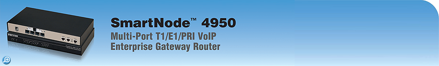Enterprise PRI VoIP Gateway Router 15-to-120 calls | Patton SmartNode 4950