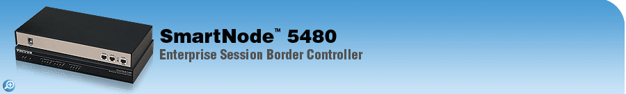 Session Border Controller + Router for up to 64 Transcoded Calls | SmartNode 5480 eSBC
