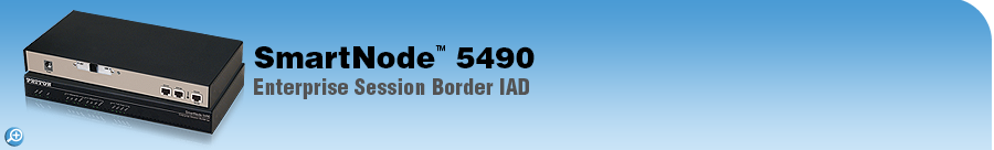 Session Border Controller Router & IAD for up to 64 Transcoded calls | SmartNode 5490 eSBC